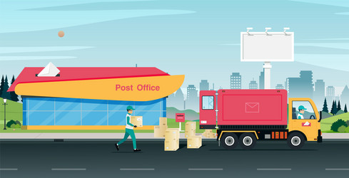 Post Office Car Vector Images (over 770)