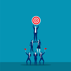 Teamwork Pyramid Vector Images (over 3,500)