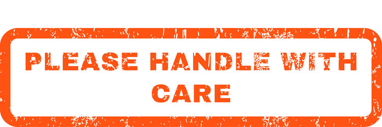 Please Handle with Care Vector Images (77)
