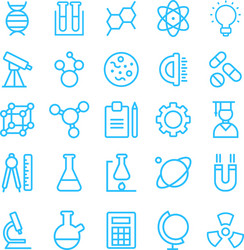 Science colored icon chemical experiment Vector Image