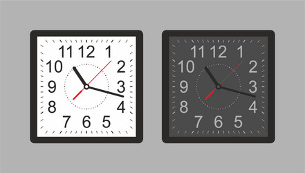 Square Wall Clock Vector Images (over 1,100)