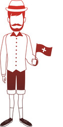 Man Cartoon Swiss Vector Images (over 120)