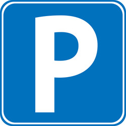 Parking sign Royalty Free Vector Image - VectorStock