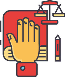 Hand Oath Vector Images (over 1,500)