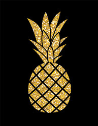 Glitter Pineapple Fruit Vector Images (over 100)