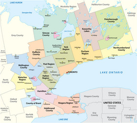 Map greater london uk Royalty Free Vector Image