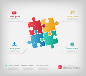 Puzzle Piece Infographic Vector Images (over 3,500)