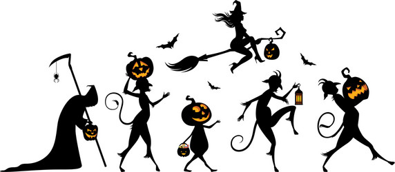 Set of halloween vampire in various poses Vector Image
