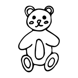 Teddy Bear Line Art Vector Images (over 3,000)