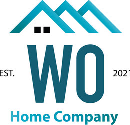 Home real estate logo Royalty Free Vector Image