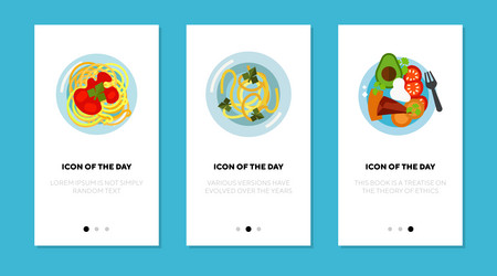 Italian restaurant icon Royalty Free Vector Image