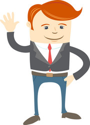 Man Waving Vector Images (over 31,000)