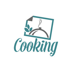 Cooking logo food restaurant brand identity Vector Image