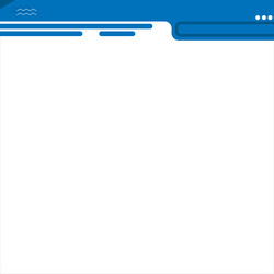 Corporate header shape Royalty Free Vector Image