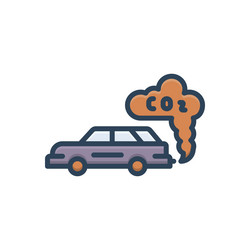 Emission Royalty Free Vector Image - VectorStock