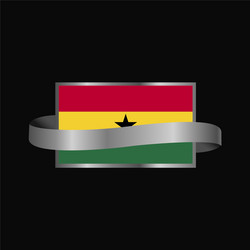 Ghana Flag Ribbon Vector Images (over 490)