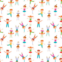 Playful Kids Vector Images (over 42,000)