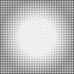 Halftone dots monochrome texture background dtp Vector Image