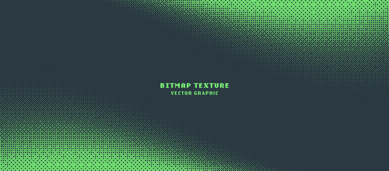 Dither pattern bitmap texture smooth curved Vector Image