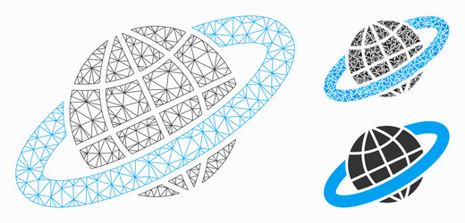 Triangle Earth Collage Vector Images (over 180)