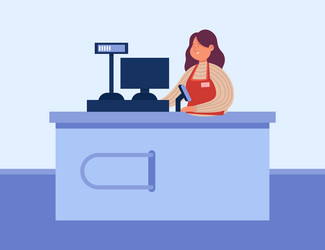 Shop Assistant Cartoon Vector Images (over 2,300)