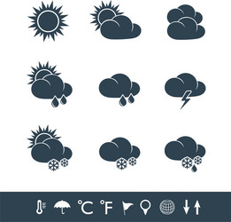 Simple black freehand icon of a snowflake Vector Image
