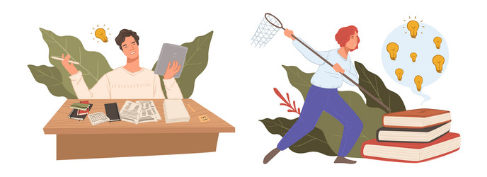 People with Ideas Vector Images (over 250,000)