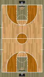 Basketball Floor Texture