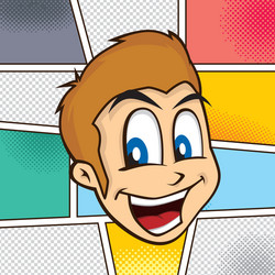 Hyper Cartoon Guy Vector Images (37)