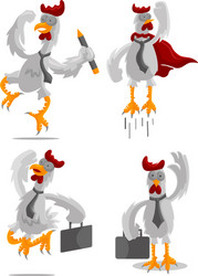 Cartoon Roster Vector Images (over 150)