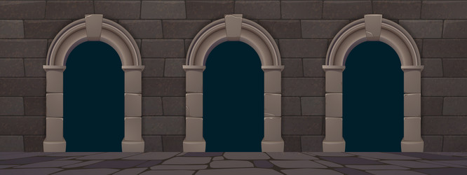 Arcade Door Architecture Vector Images (92)