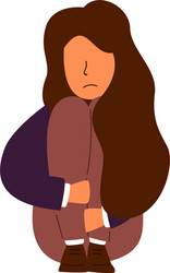 Depression Girl Vector Images (over 14,000)
