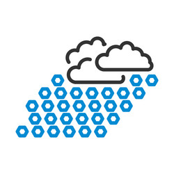 Hail icon Royalty Free Vector Image - VectorStock