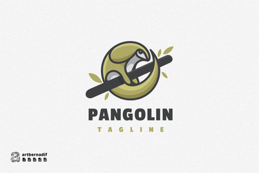 Pangolin Logo Vector Images (over 130)