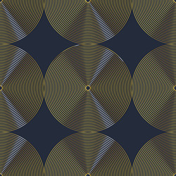 Psychedelic circular optical pattern with trendy Vector Image