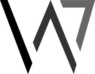 Letter pw curve geometric logo Royalty Free Vector Image