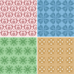 Vintage seamless pattern Royalty Free Vector Image