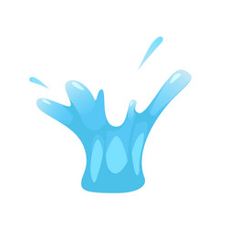 Splash liquid water splutter Royalty Free Vector Image