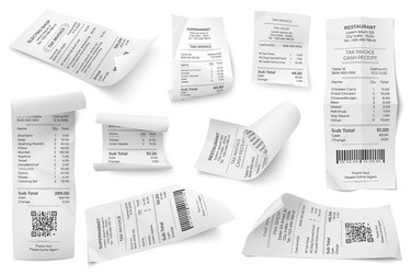 Bill Receipt Supermarket Vector Images (over 2,600)