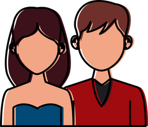 Contact avatar symbol Royalty Free Vector Image