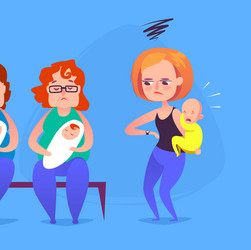 Cartoon Sad Mother Vector Images (over 1,500)