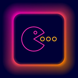 Arcade maze pacman background pac man retro Vector Image
