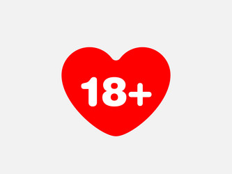 Parental advisory explicit content 18 years Vector Image