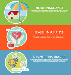 Top 5 most important personal insurance Royalty Free Vector