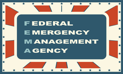 Us government concept acronym Royalty Free Vector Image