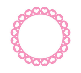 Scalloped Edge Circle Vector Images (45)