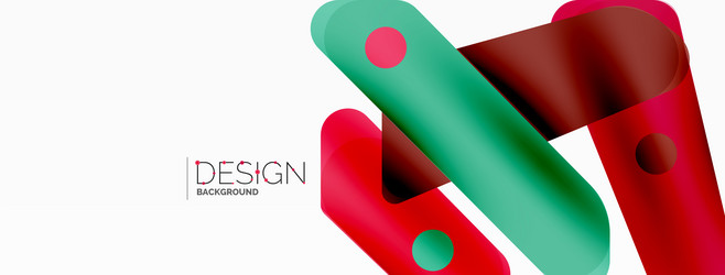 Tech minimal geometric wallpaper creative Vector Image