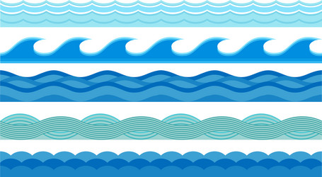 Abstract Ocean Waves Vector Images (over 66,000)