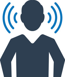 Human awareness icon Royalty Free Vector Image