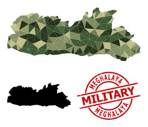 Meghalaya Map Vector Images (over 300)